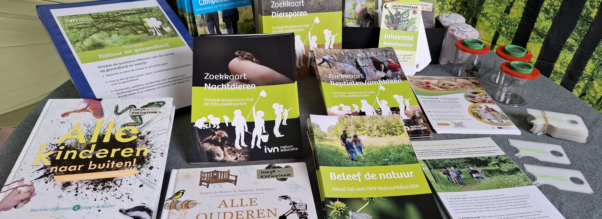 Promoteam op Minimarkt ‘Buiten-gewoon’ Landgoed Dekemastate - IVN
