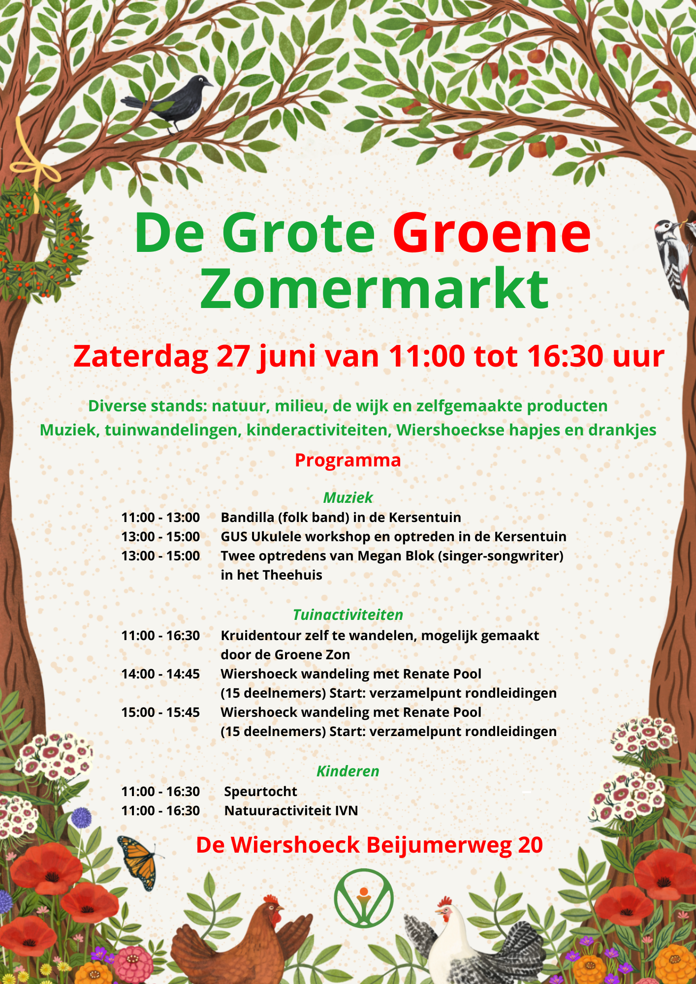 Zomermarkt De Wiershoeck - IVN